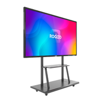 Панель интерактивная Roqed RQ-GTС 75, с мобильной стойкой - Omarket.kz