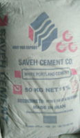 Цемент Saveh Cement Портландцемент М500 белый 50 кг - Omarket.kz