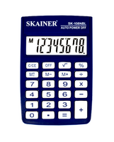 Калькулятор настольный Skainer SK-108NBL, синий - Omarket.kz