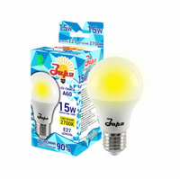 Светодиодная лампа Заря Эконом A60, 15W, E27, 2700K - Omarket.kz