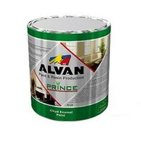 Краска Alvan "Prince" алкидная, 3,5 кг голубая - Omarket.kz