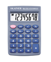 Калькулятор настольный Skainer SK-110II, синий - Omarket.kz