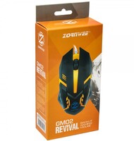 Мышь Zornwee GM02, проводная, черная - Omarket.kz