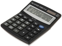 Калькулятор настольный Skainer SK-310II, черный - Omarket.kz