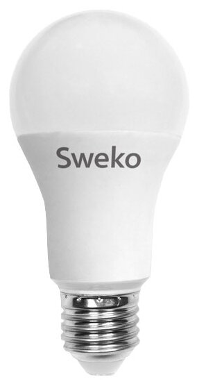 Лампа светодиодная Sweko 38763, E27, A60, 15Вт - Omarket.kz