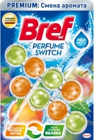Туалетный блок Bref Perfume Switch Персик-Яблоко, 2x50 г - Omarket.kz